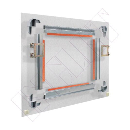 ALUMINIUM MOULDING FOR FRAMES SUBFRAME - INGLET