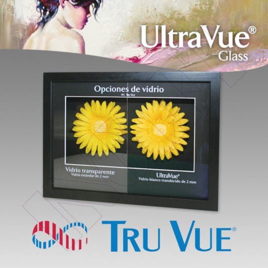 VIDRO ANTIRREFLEXO TRU VUE ULTRAVUE 70% UV - INGLET